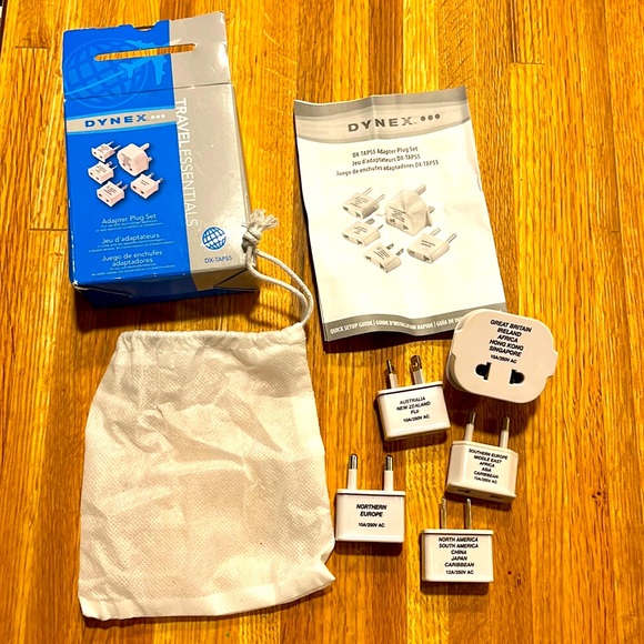 Dynex | Other | Adapter Travel Plug Set | Poshmark